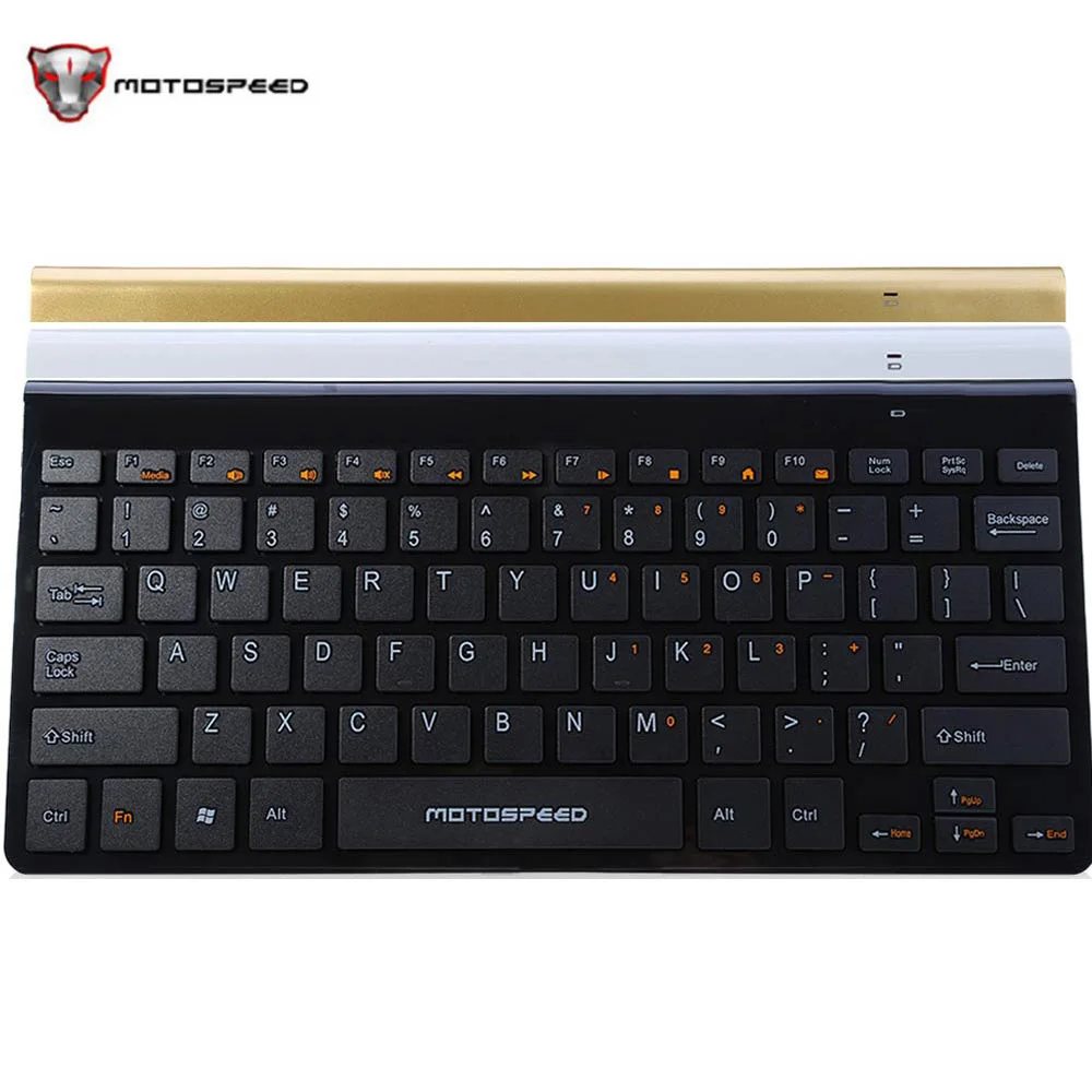 Motospeed G9800 2.4G Wireless Ultra thin Keyboard and Optical 1200DPI ...