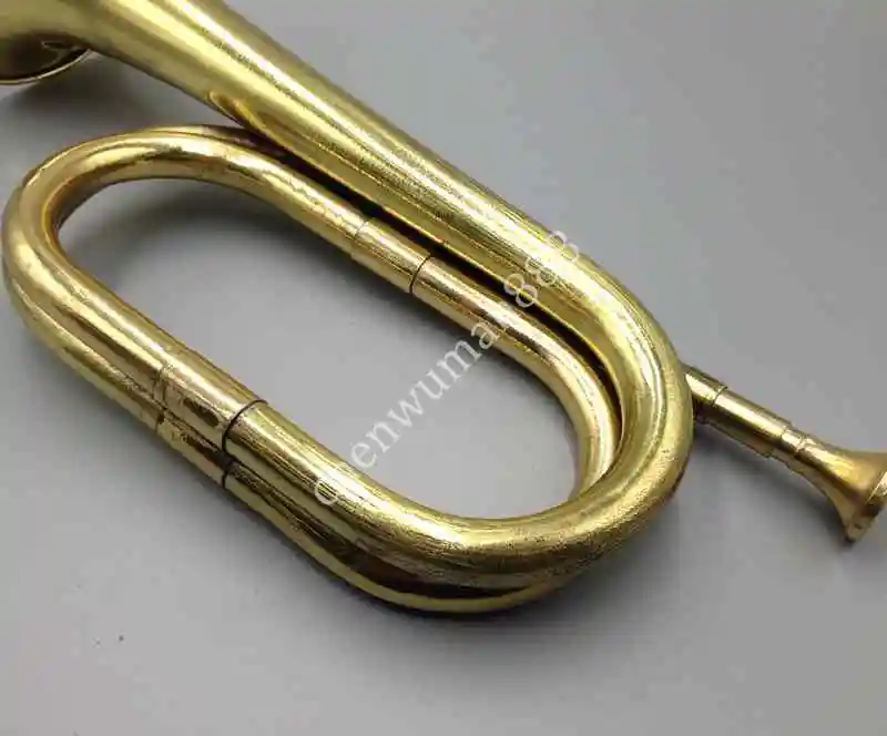 SURPLUS CHINESE ARMY MILITARY PLA BRASS BLOWING BUGLE ATTACK WAR ...