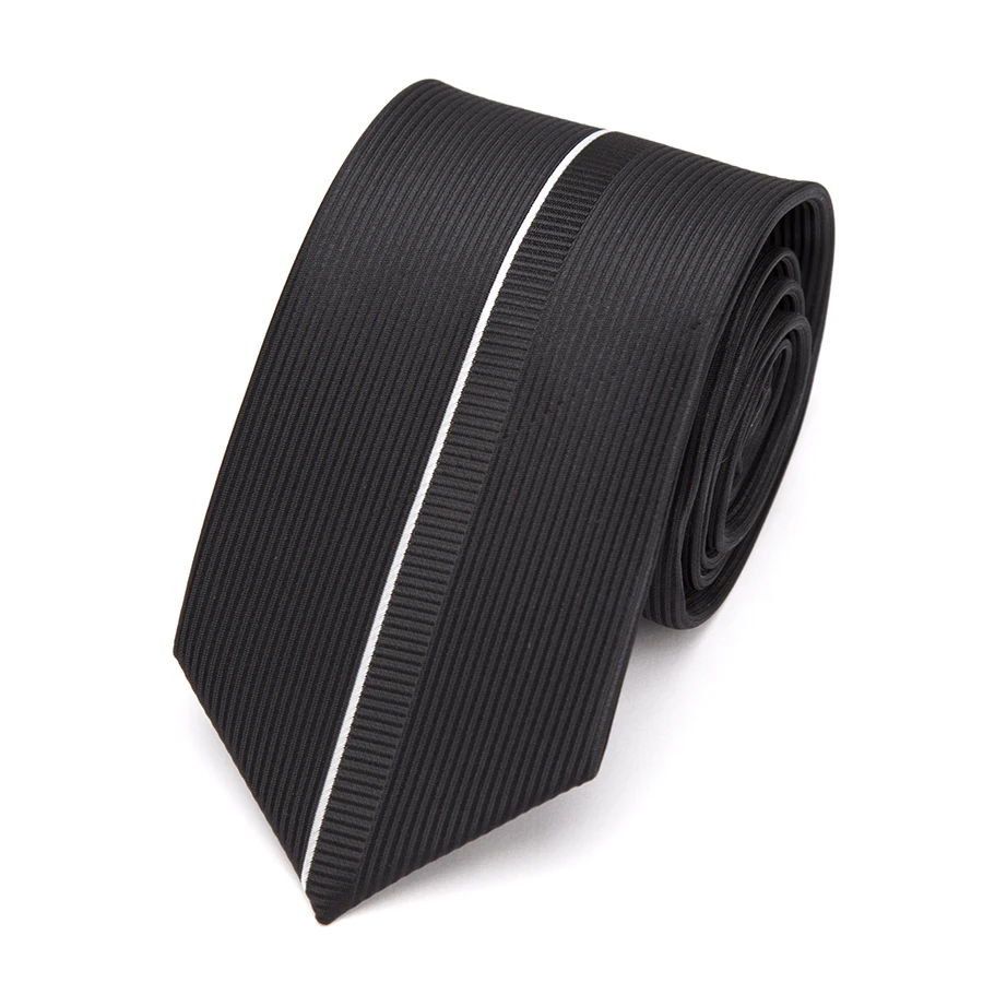 Corbatas negras de lujo para hombre, corbata Formal de negocios para ...