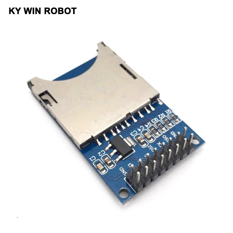 1pcs Hot Sale Reading And Writing Module Sd Card Module Slot Socket ...