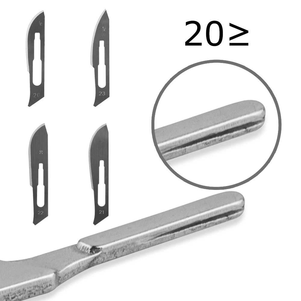 #22 Scalpel Blades - Surgical Carbon Steel Blades, Set of 10 - Scalpel ...