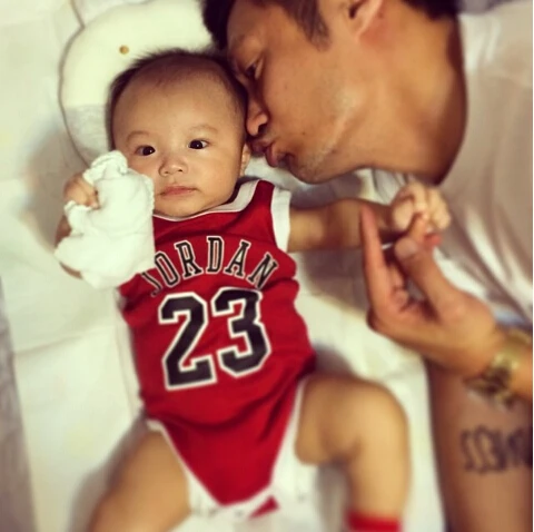 Cute Baby With Jordans