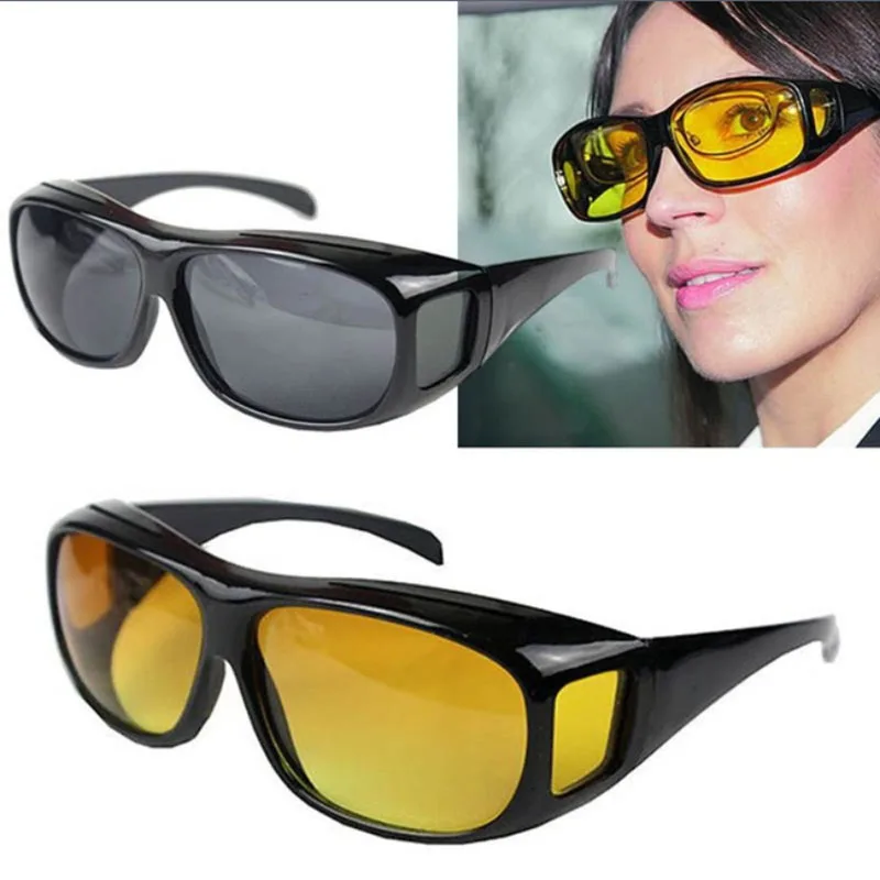 Men Women Optic Night Vision Driving Anti Hd Glasses Eyeglasses Uv400