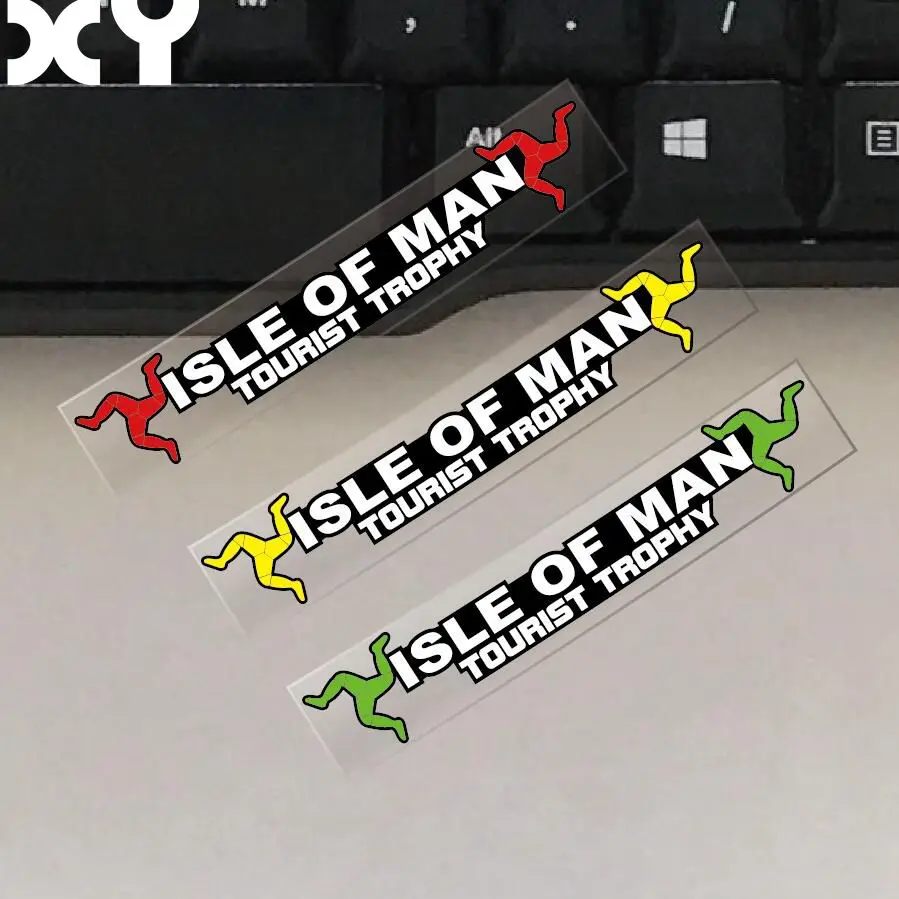 TT ISLE OF MAN Car Motor Sticker Decals Reflective Waterproof for ...
