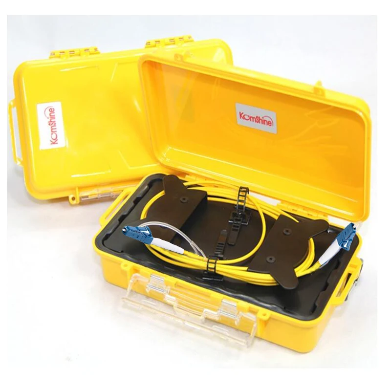 LC UPC Single Mode 9/125um 1310/1550nm 1KM OTDR launch cable box, Fiber ...