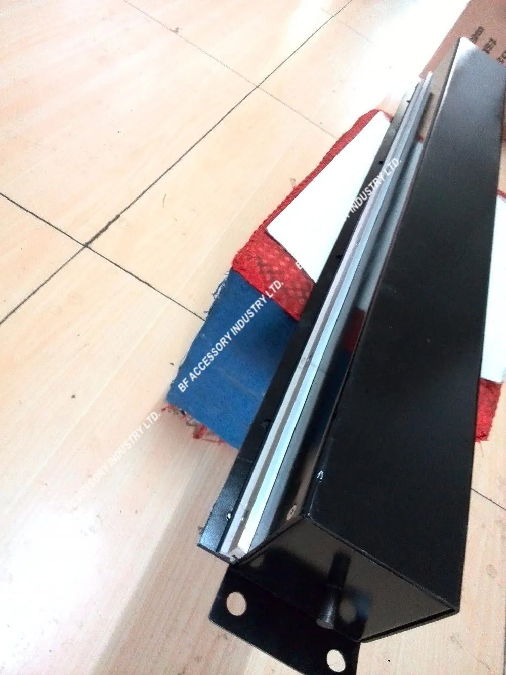 CNC shutter type protective cover ,1250mm length x 700mm width Rolling ...