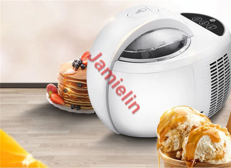Jamielin Self-Cooling Ice Cream Machine Multifunctional Fruit Ice Cream ...