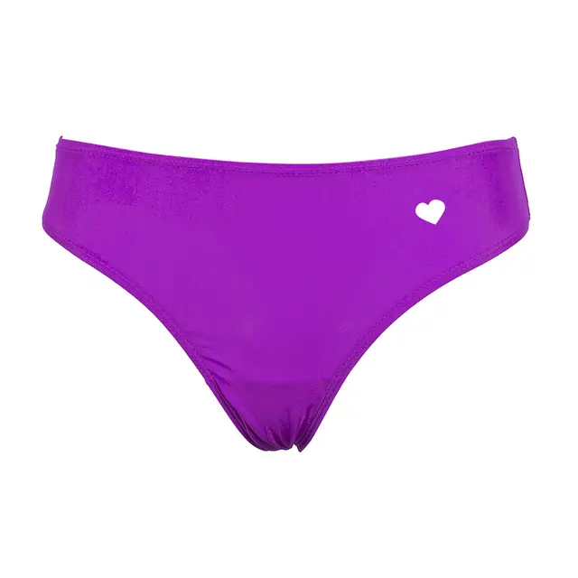 Black Pink Thong