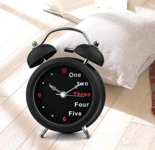Giant Single Bell Alarm Clock