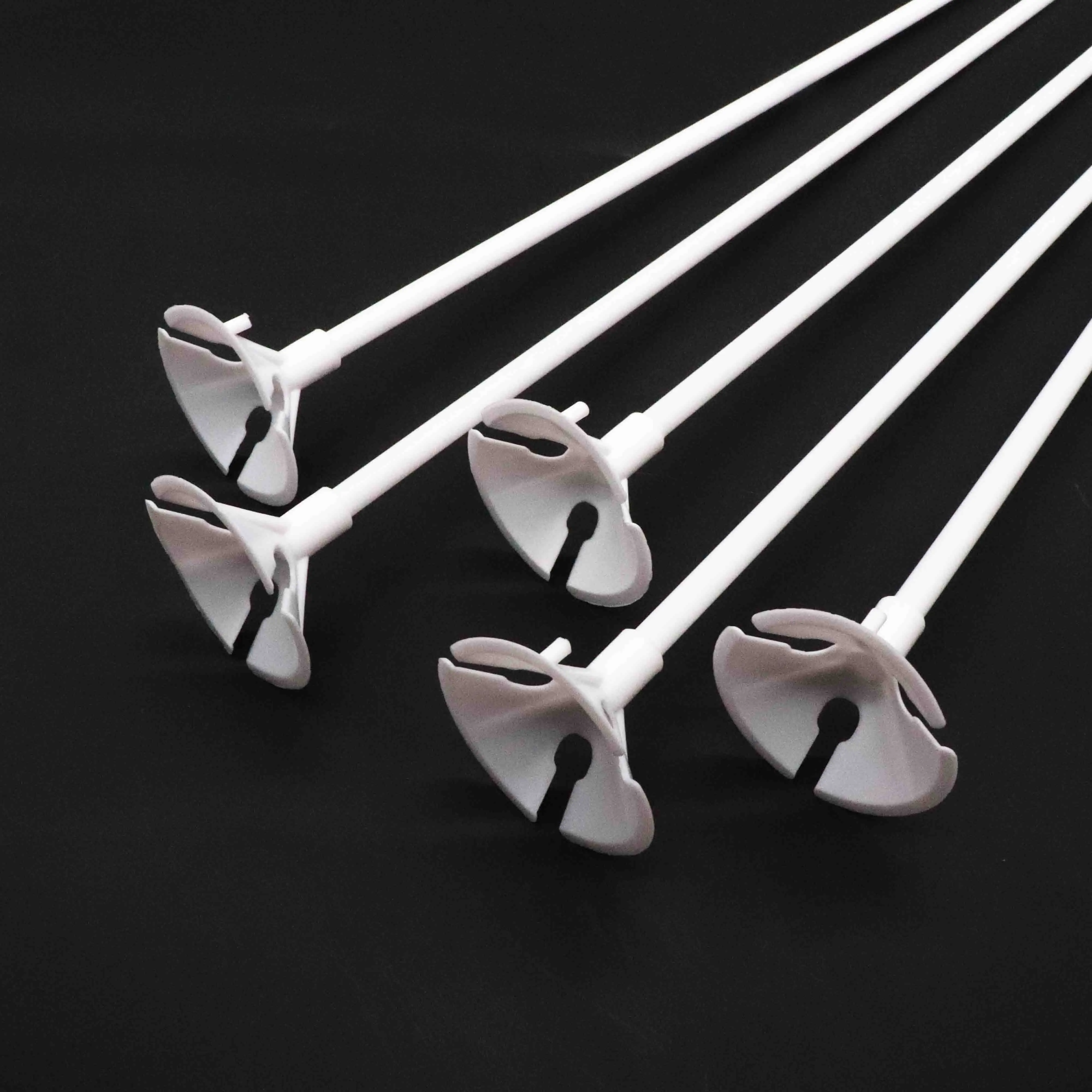 10-Sets-lot-40cm-Latex-Balloon-Stick-White-PVC-Rods-Balloons-Holder ...