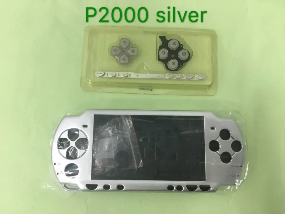 Full housing shell cover case with buttons kit For PSP2000 PSP 2000 Old ...