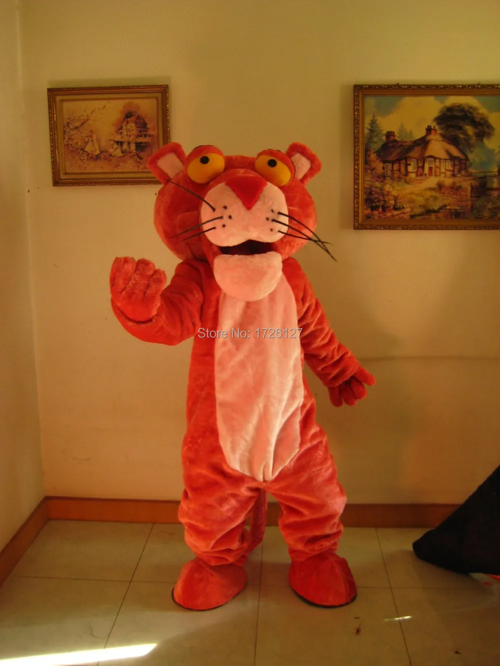mascot panther mascot costume custom cartoon character fancy costume ...