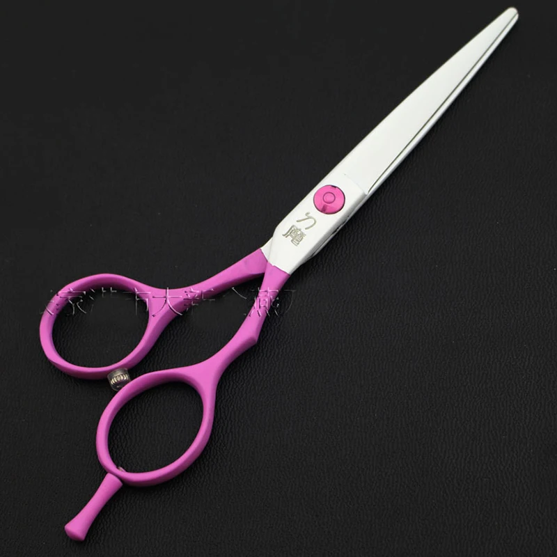 5.5inch High Quality Professional Pink Handle Shark Straight Hair ...