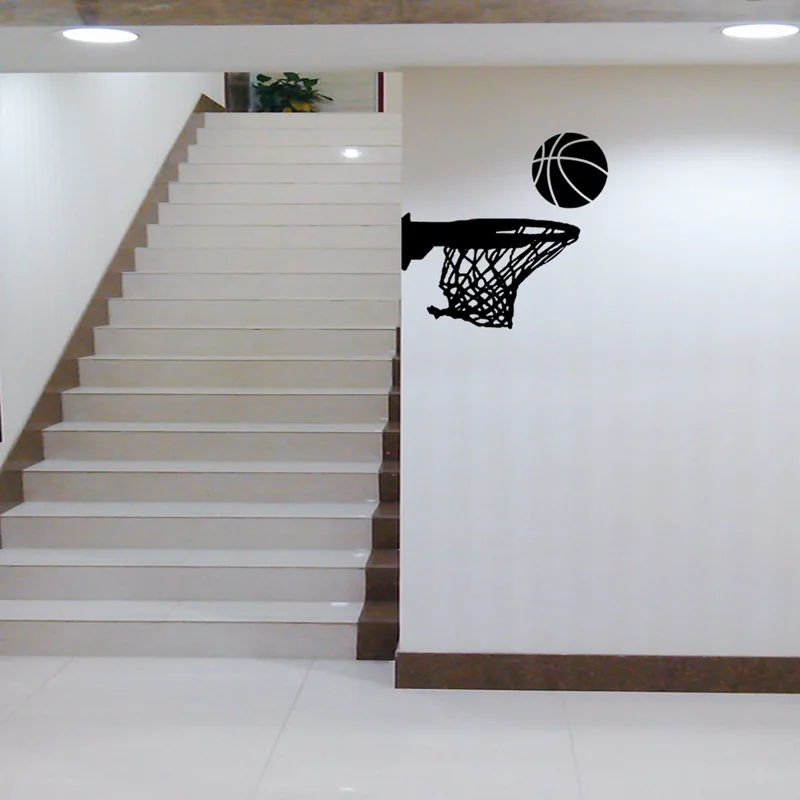 Creative-Basketball-Hoop-Wall-Stickers-Living-Room-For-Home-Decoration ...