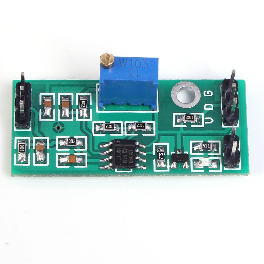 Monday Kids LM393 Voltage Comparator Module Signal Waveform Adjustable High Low Level/Load Drive ...