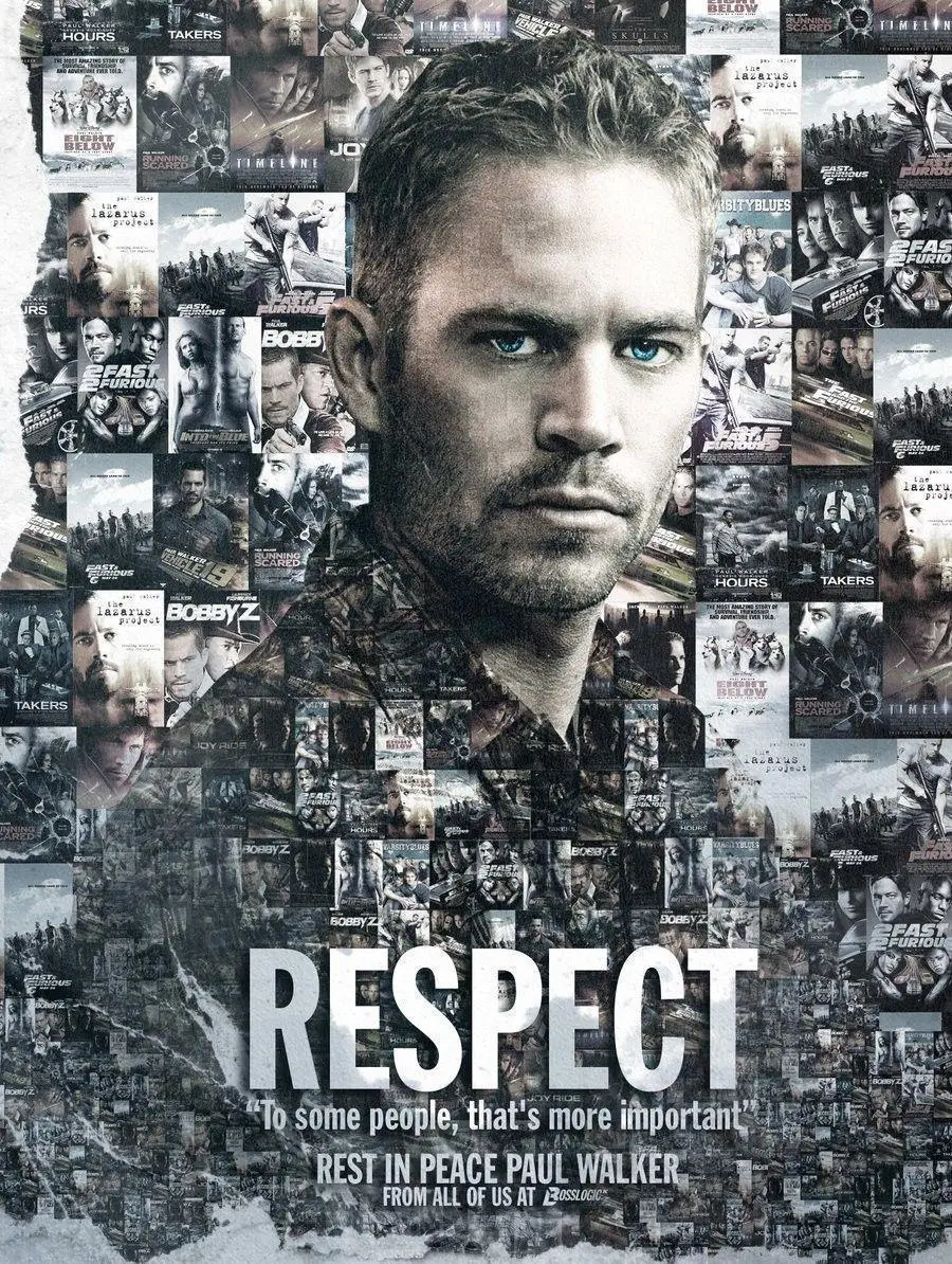 P1174 Memories of Paul Walker R.I.P Fast and Furious Hot Posters ...