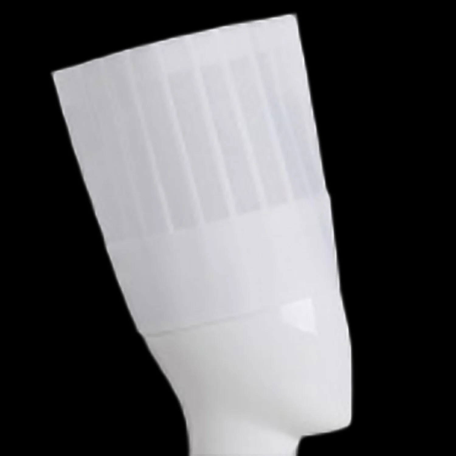 Behogar Disposable Chef Hat - Set of 10 - Cooking Pastry Chef Cap for ...