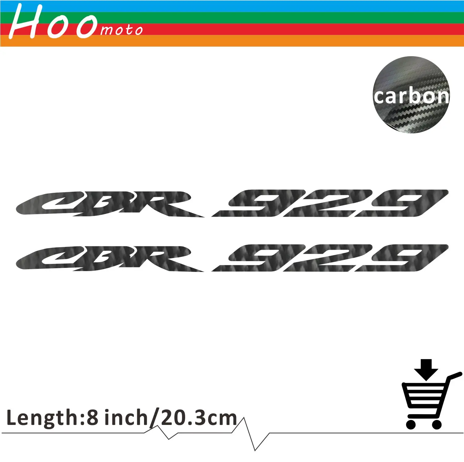 For Honda CBR 929 Motorcycle Sticker Decal Carbon Car Sticker Wheels ...