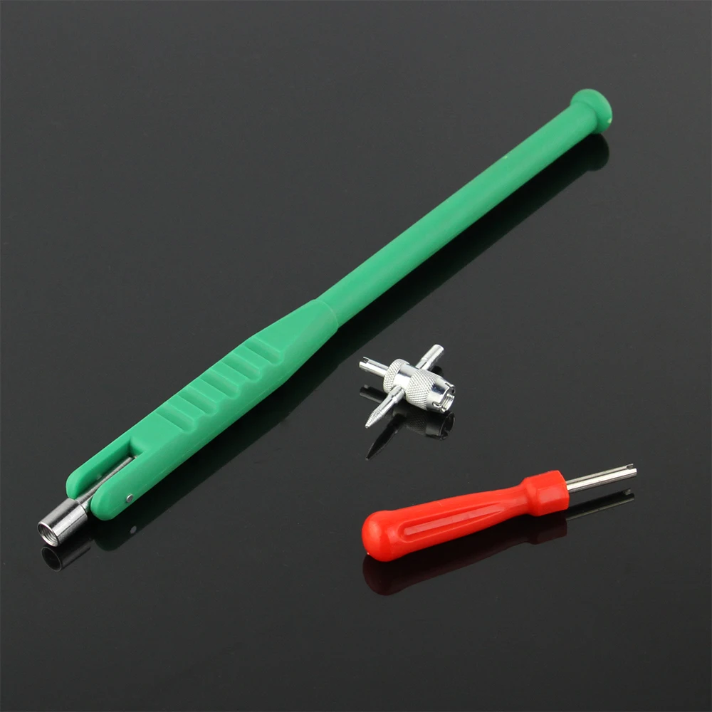 Tire valve repair tool set tire valve core removal tool tire valve stem ...