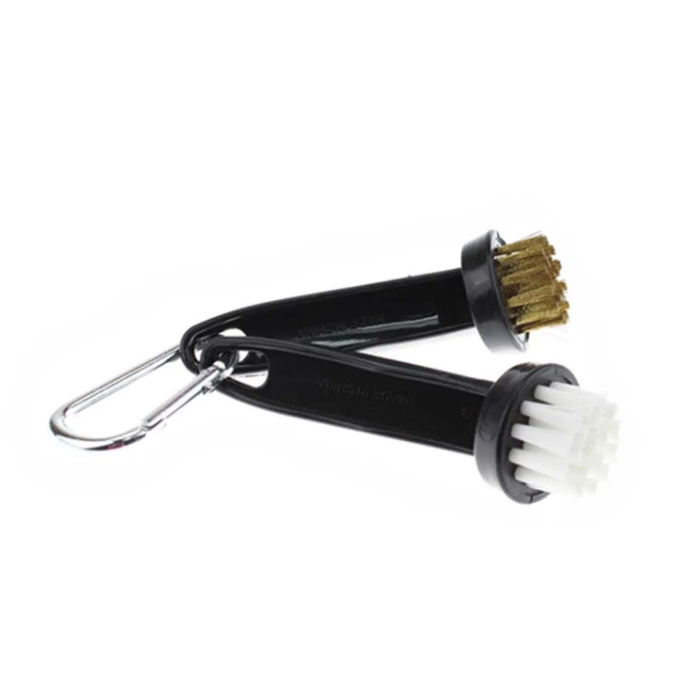 New 2 sides Brass Wires + Nylon Golf Club Brush Groove Cleaner Kit ...
