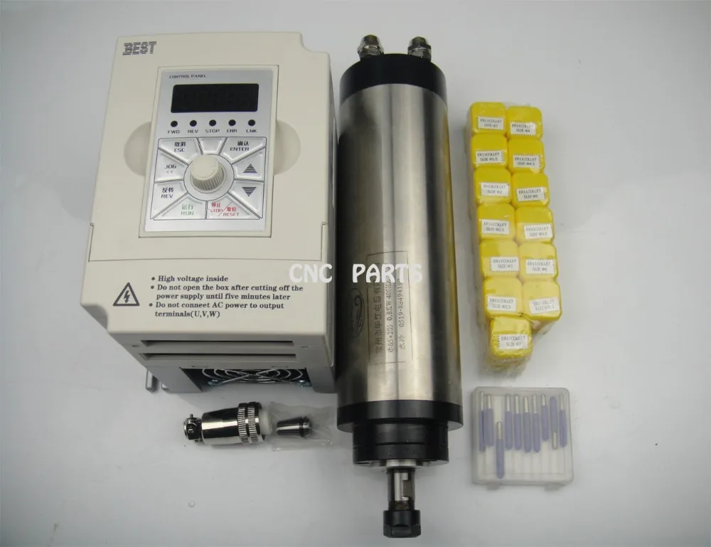 Cnc Milling Spindle Er11 800w Air Cooling Spindle Motor +1.5kw ...