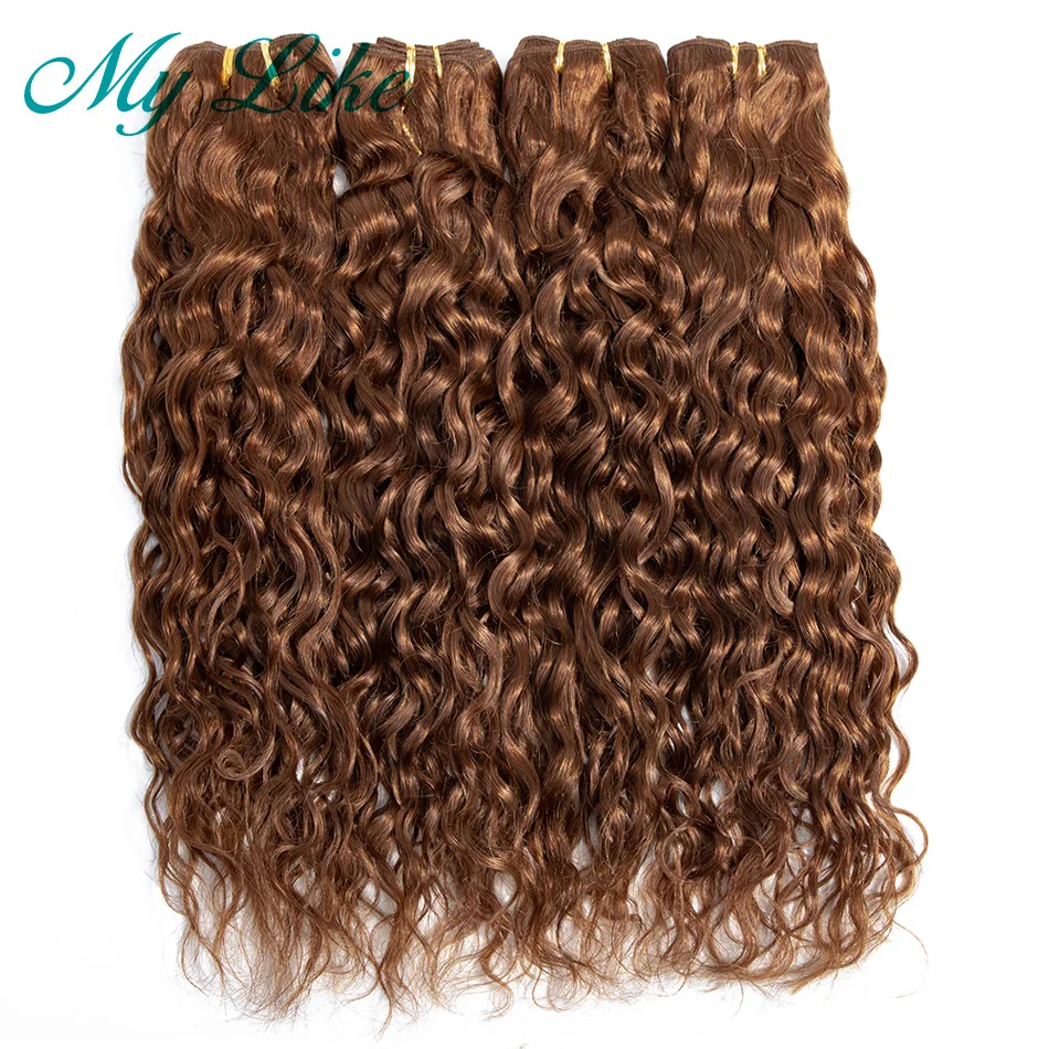 My-Like-Pre-colored-Brazilian-Hair-Weave-Bundles-30-Brown-Water-Wave ...