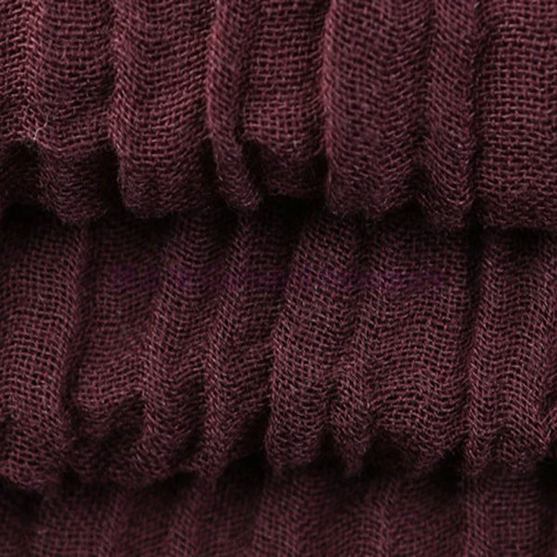 Pure Linen Wrinkle Fabric skin texture fabric with good vertical sense ...