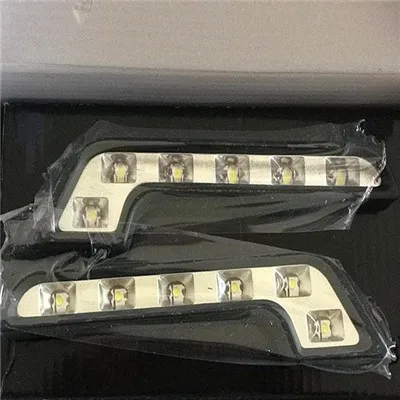 New Quality Product 2Pcs 12V waterproof LED daytime running Super white ...