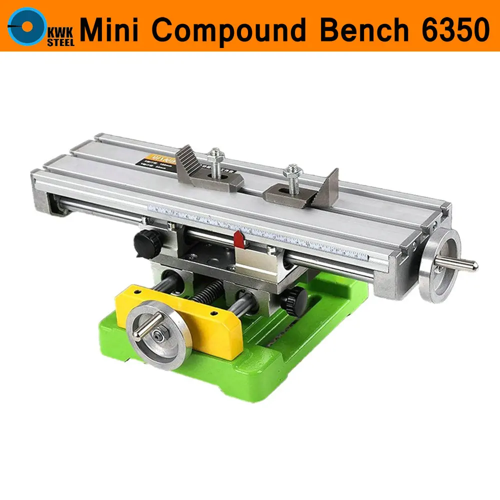 Mini Compound Bench Slide Table Worktable Milling Working Cross Table ...