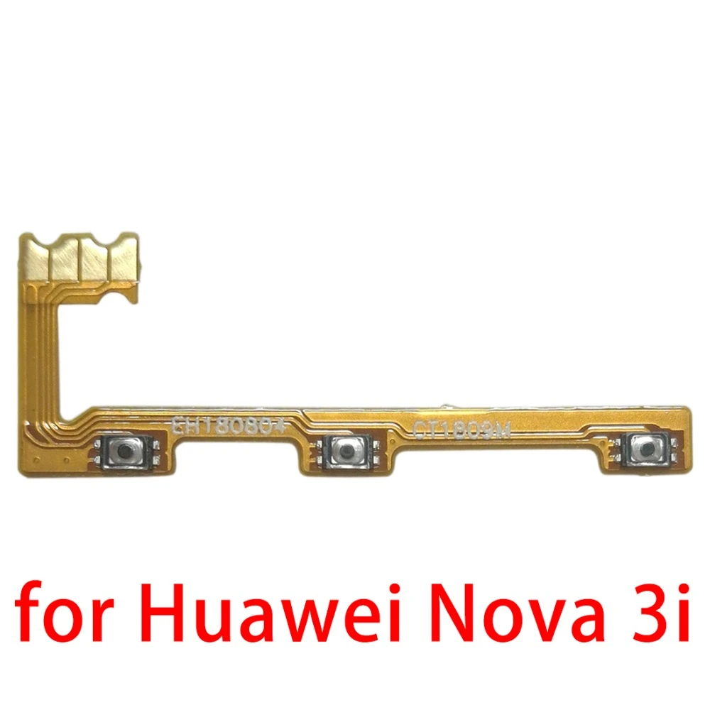New For Huawei Nova 3i Power Button & Volume Button Flex Cable For ...