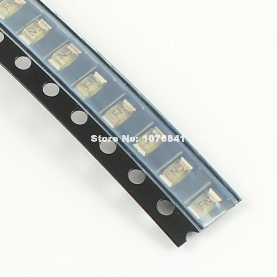 10 Pcs Per Lot Littelfuse SMD SMT 1206 Very Fast Acting Fuse 2A 63V ...