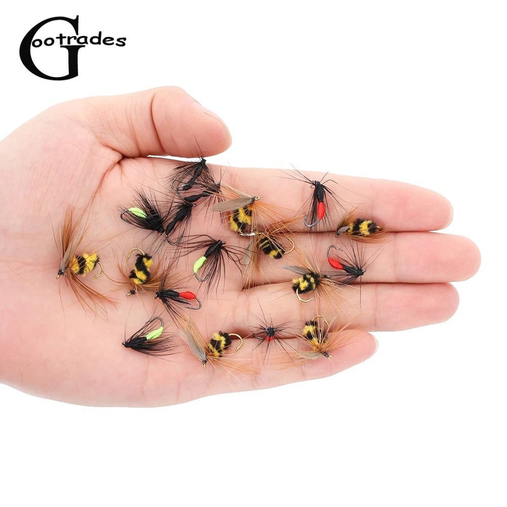 10Pcs Artificial Bee/Ant Fishing Lures Hook Bionic Bait Bumble Fishing ...