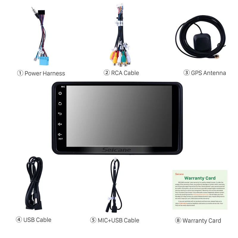 LomaxPrewitt: Seicane Android 9.0 7 Inch 8-core RAM 4GB Car Stereo ...