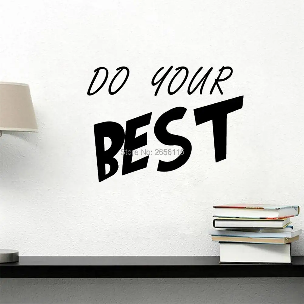 Do Your Best Wall Decals Motivational Words Lettering Vinyl Stickers do-your-best-wall-decals-motivational-words-lettering-vinyl-stickers