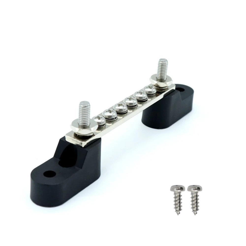6p Busbar Continuous Current 100a Ac And Dc Bus Bar For Boat Automotive ...