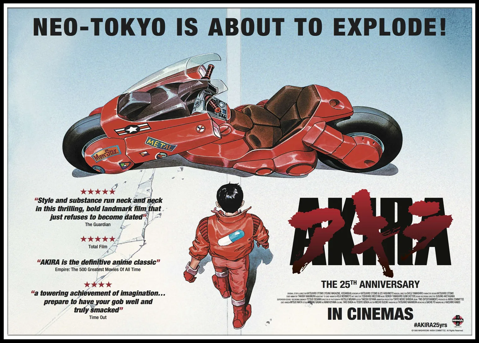 Akira Theatrical Poster