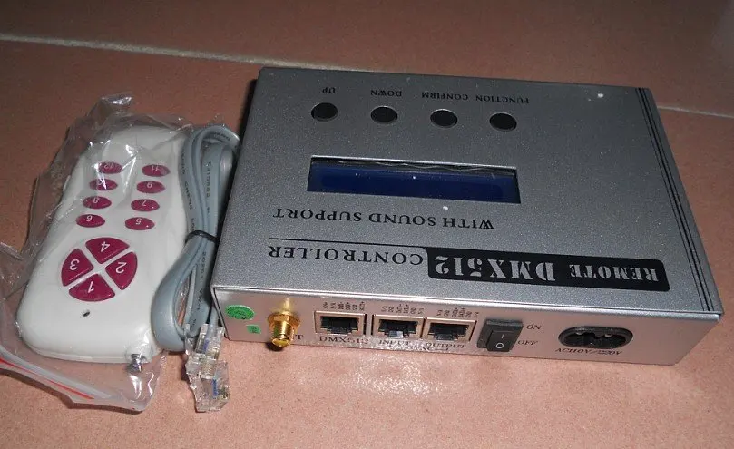Dmx Master Controllerac100 240v Inputdmx512 Signal Output In Rgb Controlers From Lights 8122