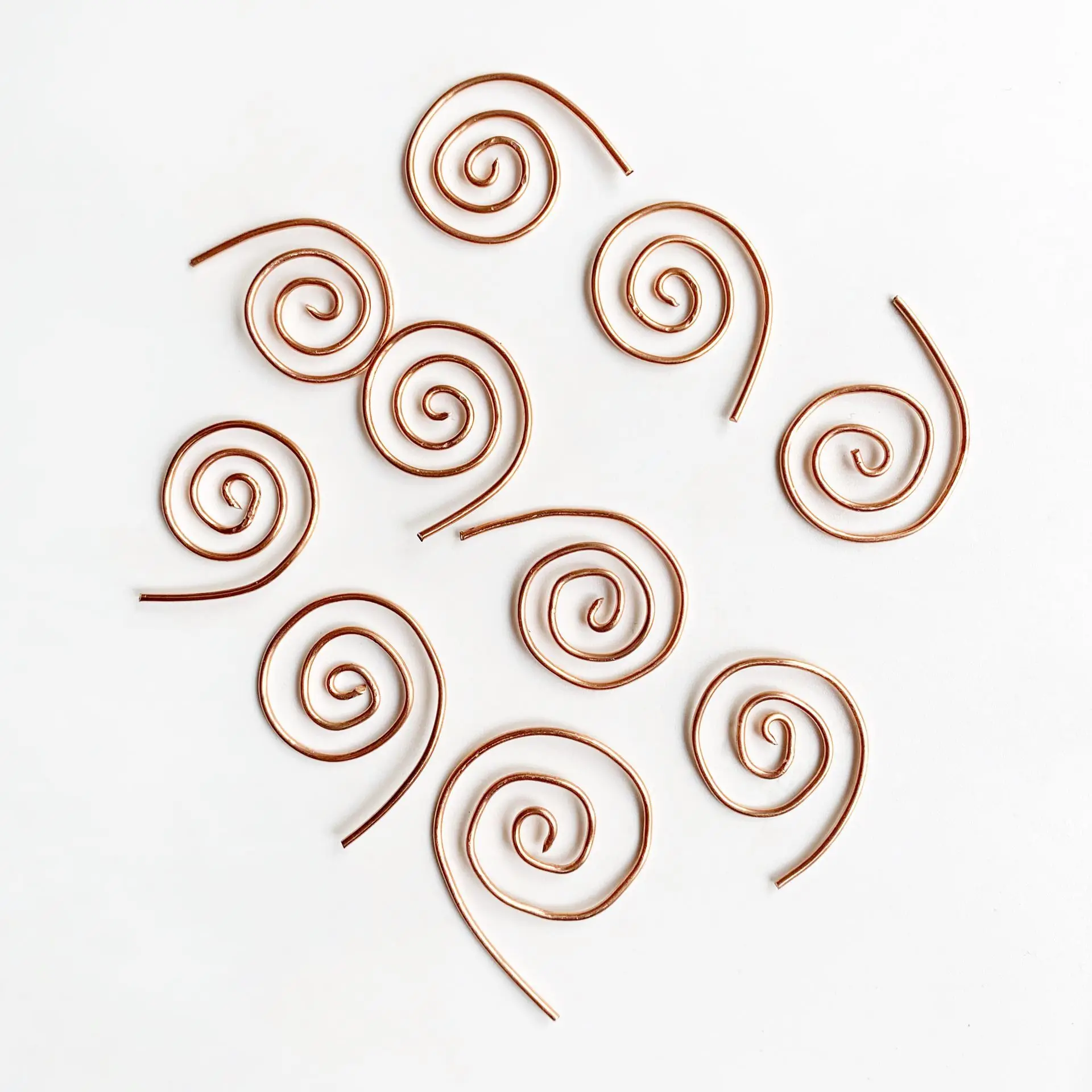 10pcs Brass Copper Wire Coil Spiral Snail Coil for Orgone Energy ...