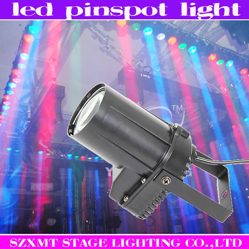 3W Led Beam Spotlight DJ Bar Dance Party Stage Pin Spot Light Led ...