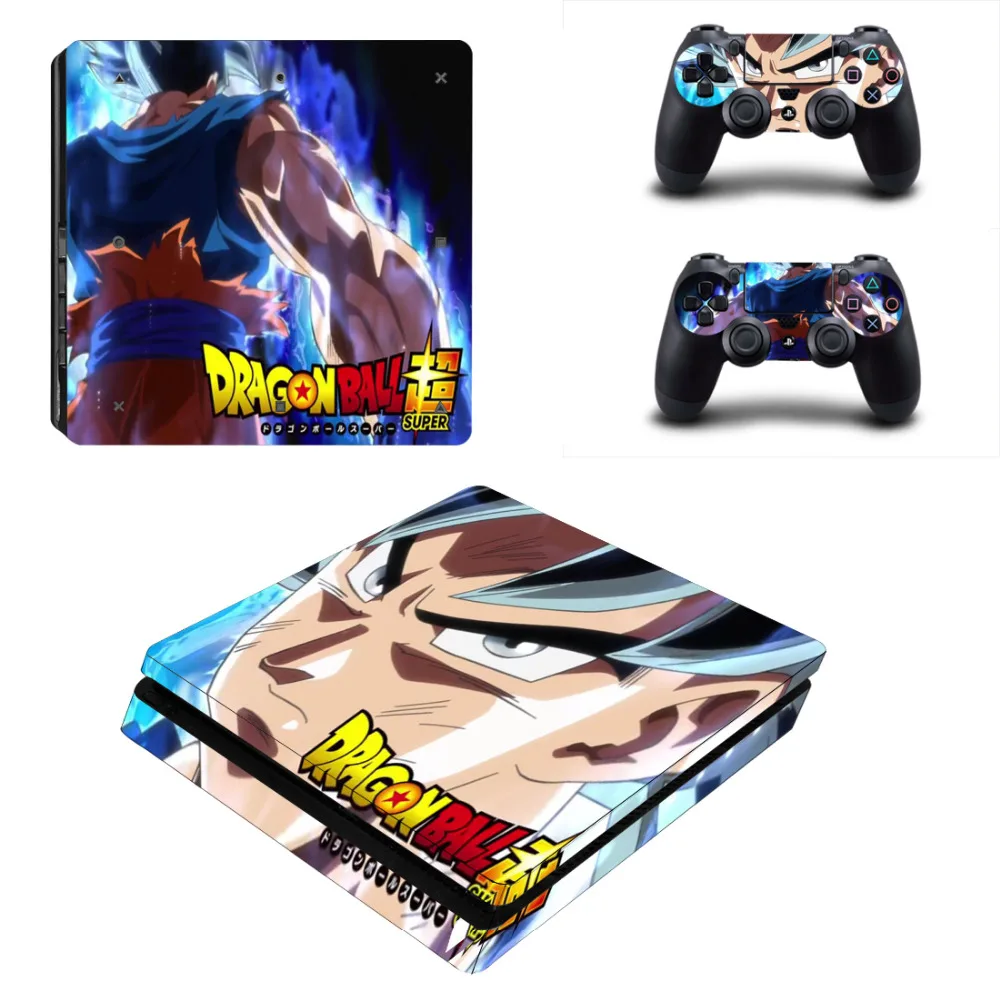 Dragon Ball Super Skin Sticker for PS4 Slim and Dualshock 4 Controller ...