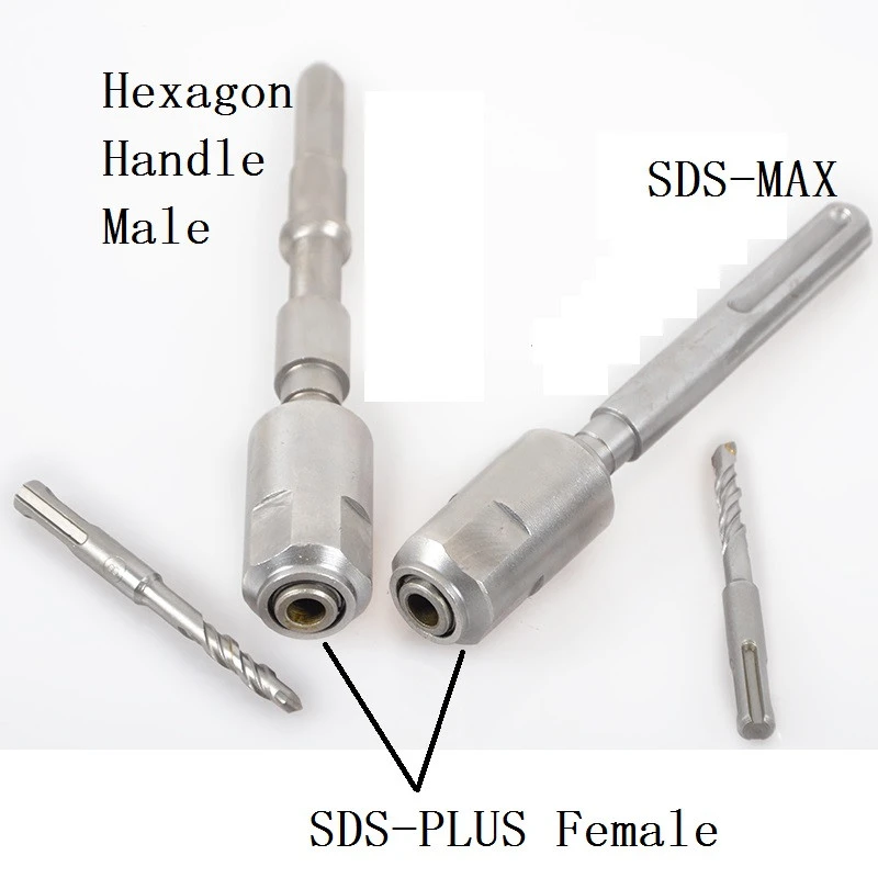 Adapter Adaptor Connector | Hammer Sds Plus Sds Max | Hexagon Sds ...