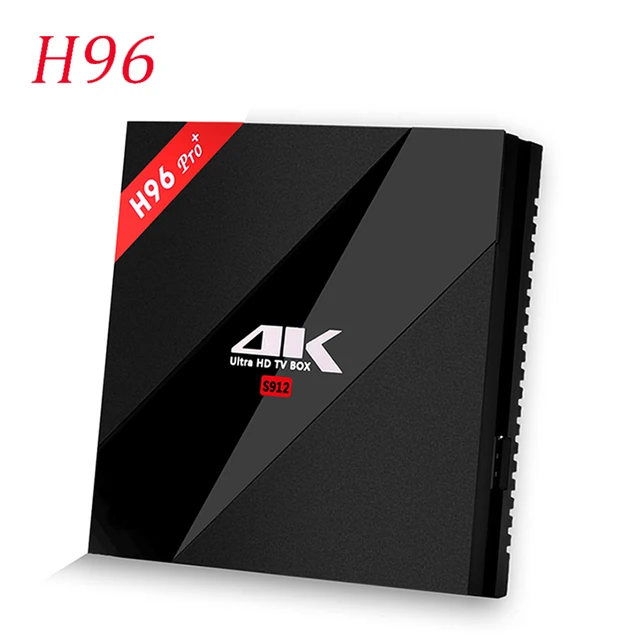 H96 pro+(plus) Android 6.0 TV Box Amlogic S912 Octa Core 3GB DDR3 32GB ...