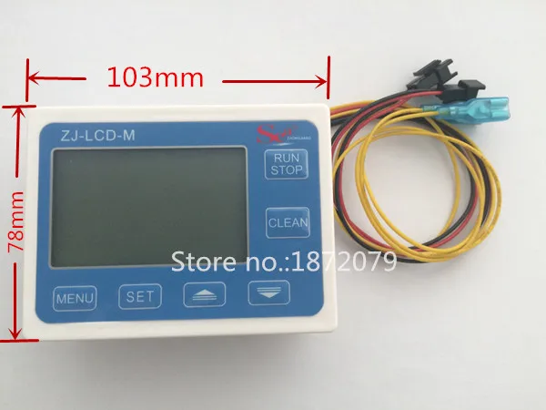ZJ-lcd-M расходомер+ температура+ G3/" Датчик потока ЖК-дисплей ...