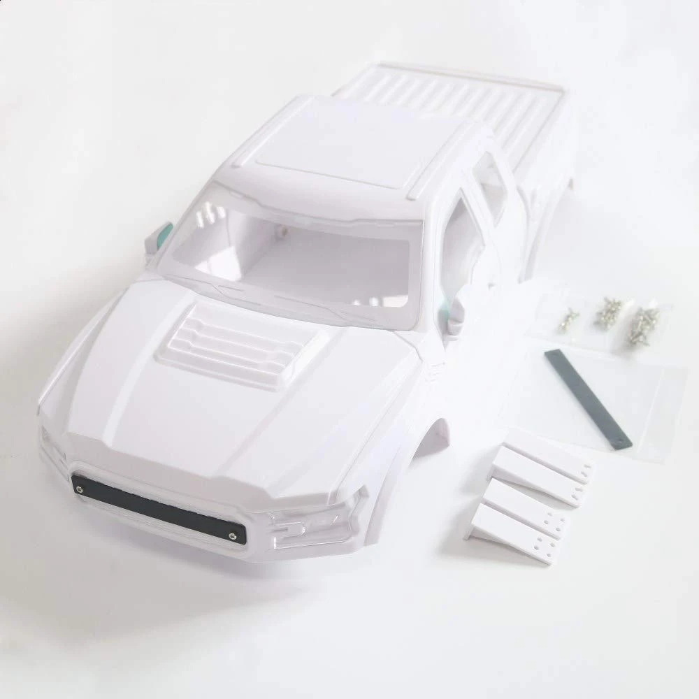 Kyx Racing Abs Ford Raptor Hard Body 325mm Truck Body Shell For 1/10 Rc ...