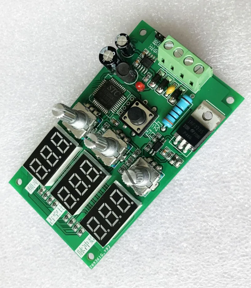 PWM-dimming-speed-control-module-Frequency-duty-cycle-Pulse-number ...