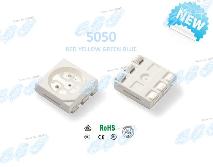 1000pcs-SMD-SMT-5050-LED-orange-Super-Bright-lamp-light-High-quality ...