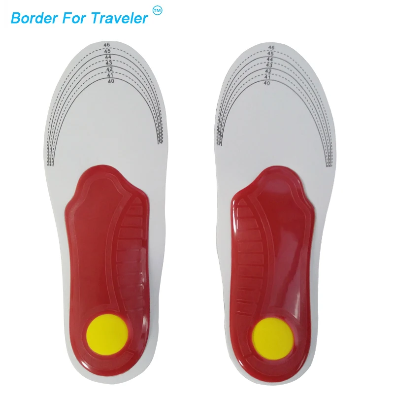 New EVA insole flat feet arch correction full length foot pads foot ...