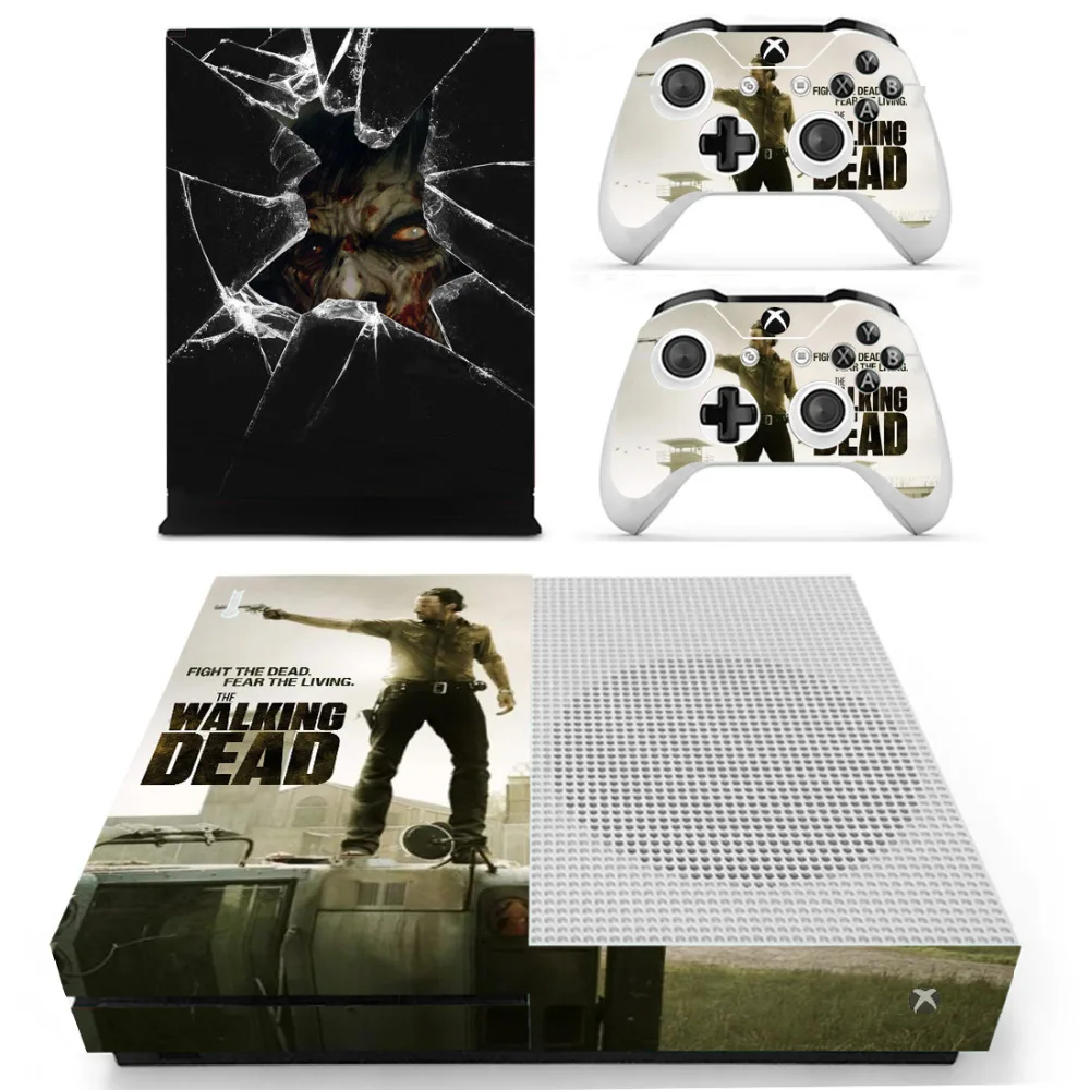 The Walking Dead Skin Sticker for Xbox One S - ConsoleSkins.co