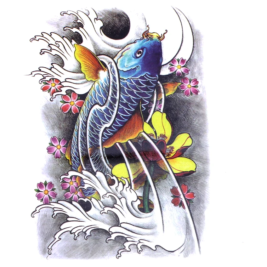 Carp Dragon Tattoos