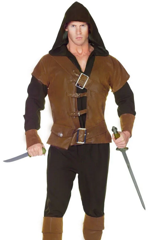 Free Shipping Hot Sale Custom Made Mens Medieval Renaissance Huntsman ...
